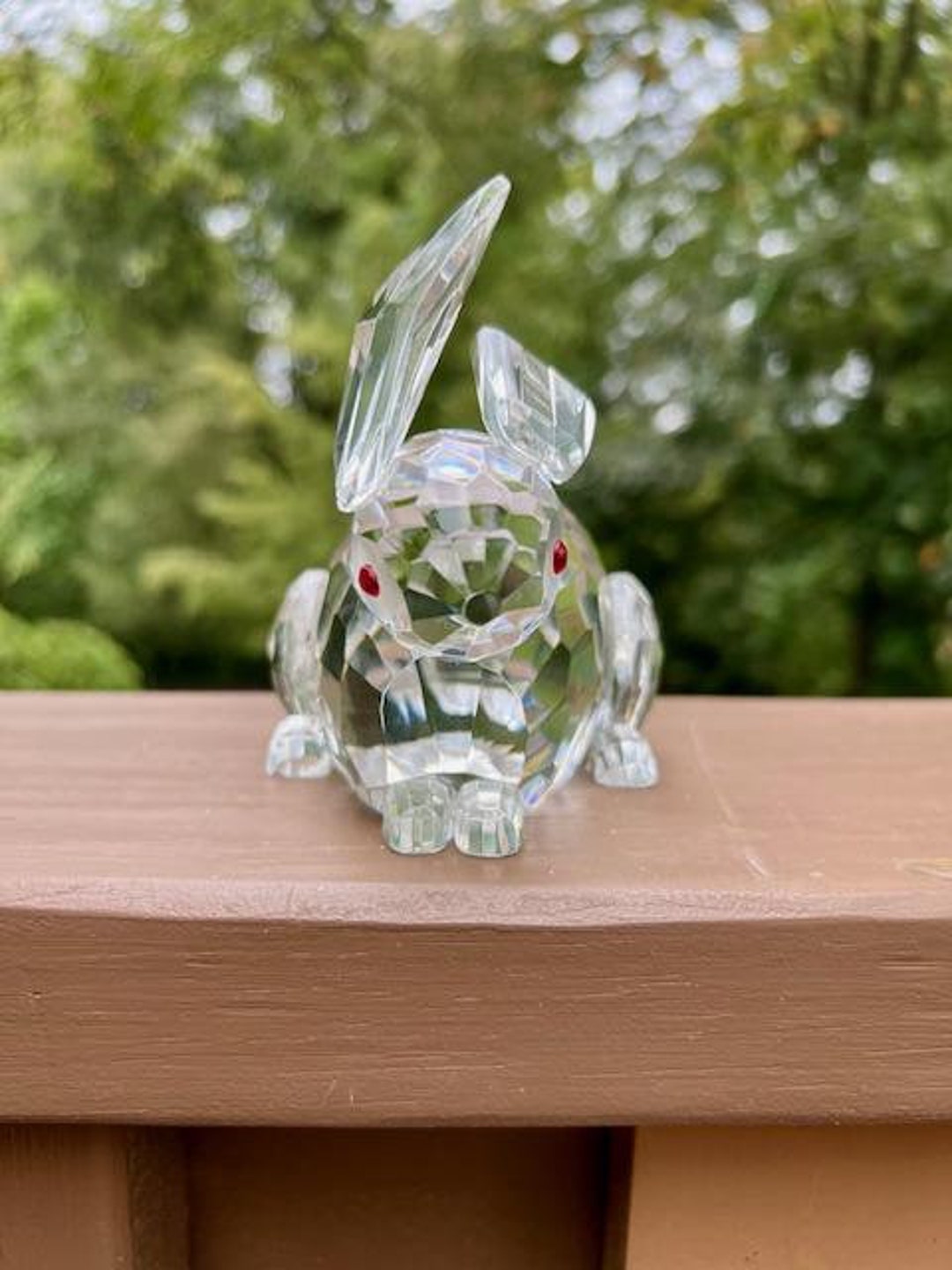 Godinger Crystal Rabbit Figurine, New in Box, Made of Shannon Crystal ...