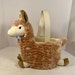 Plush Llama Easter Basket, Made by Petting Zoo, - Etsy