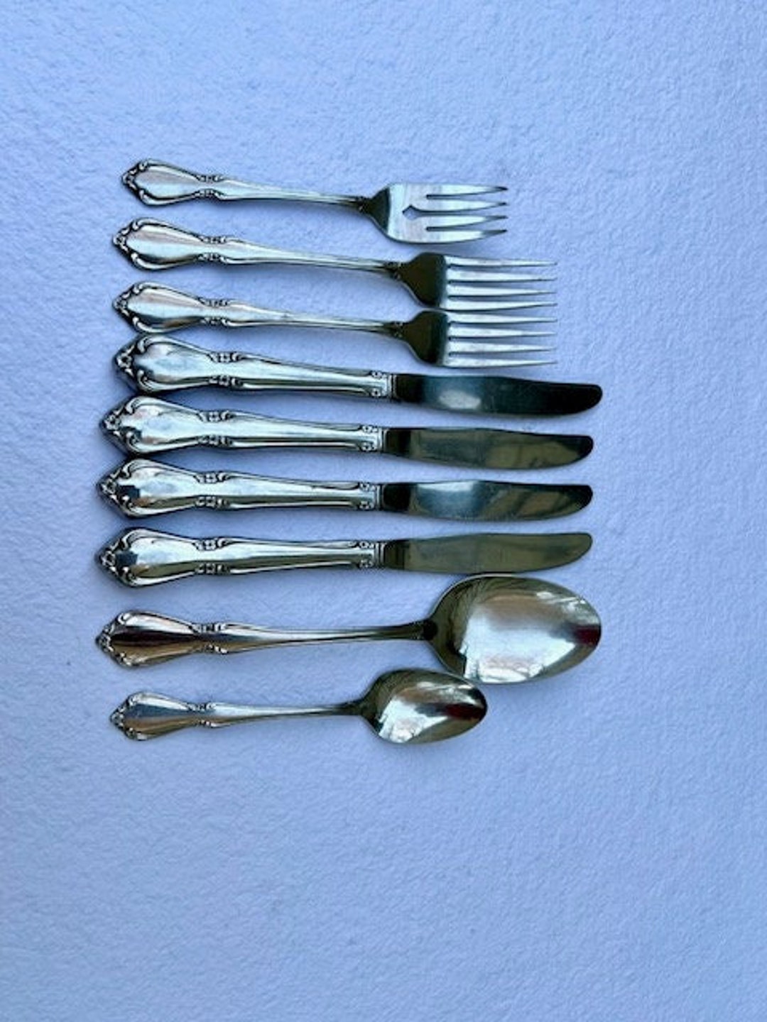 MCM Oneida Craft Chateau Pattern, Glossy Finish, Stainless Steel, 9 ...