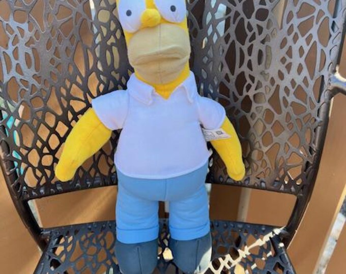Homer Simpson Plush From the Simpsons, Dated 2005, Extremely Clean ...