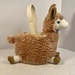 Plush Llama Easter Basket, Made by Petting Zoo, - Etsy
