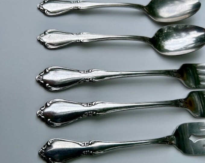 MCM Oneida Craft Chateau Pattern, Glossy Finish, Stainless Steel, 12 ...