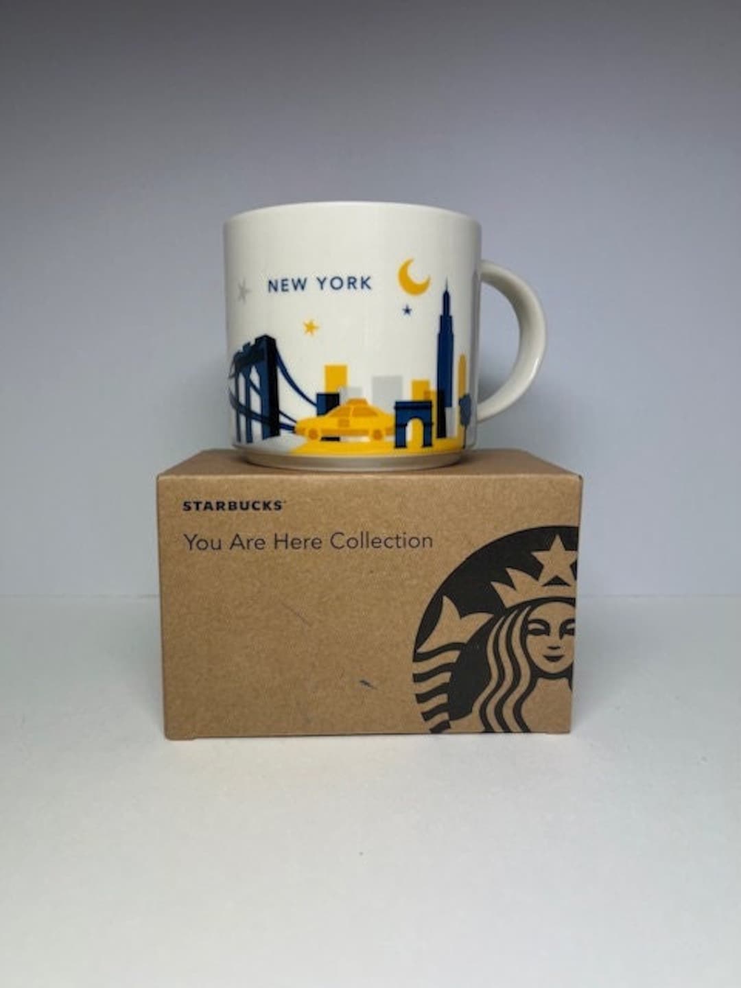 Starbucks New York Mug, 2017, From You Are Here Series, Depicts NY ...