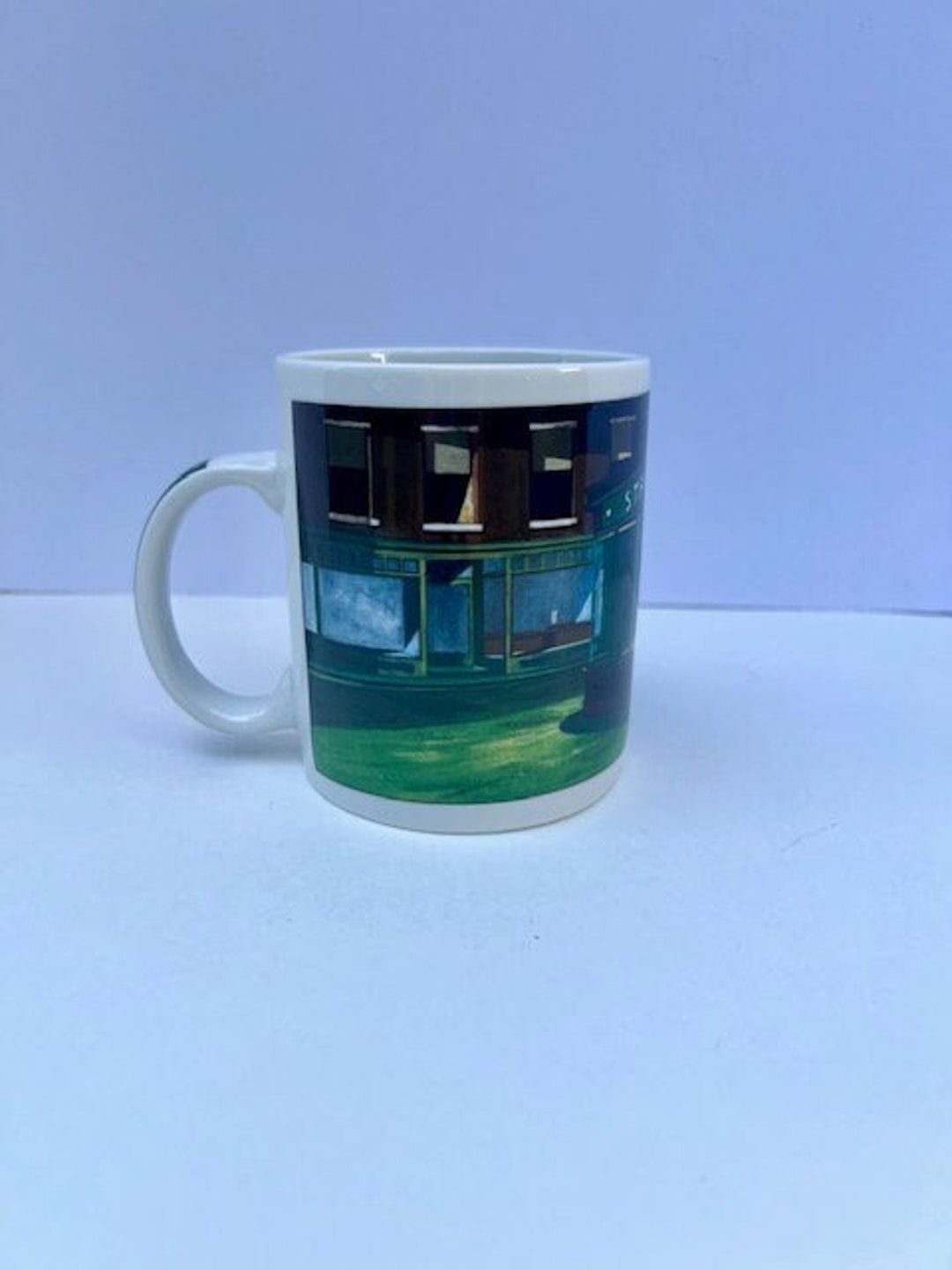 Starbucks Nigh Hawks Diner, Edward Hopper, by Chaleur - Etsy