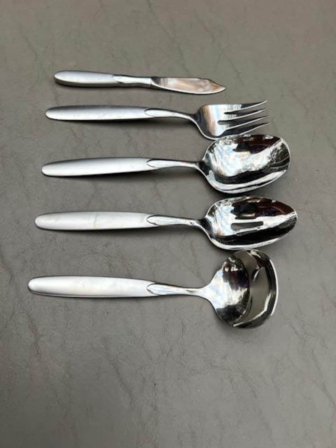 Oneida Paradox Serving Utensils, Set of 5. Made From 1998-2014 ...