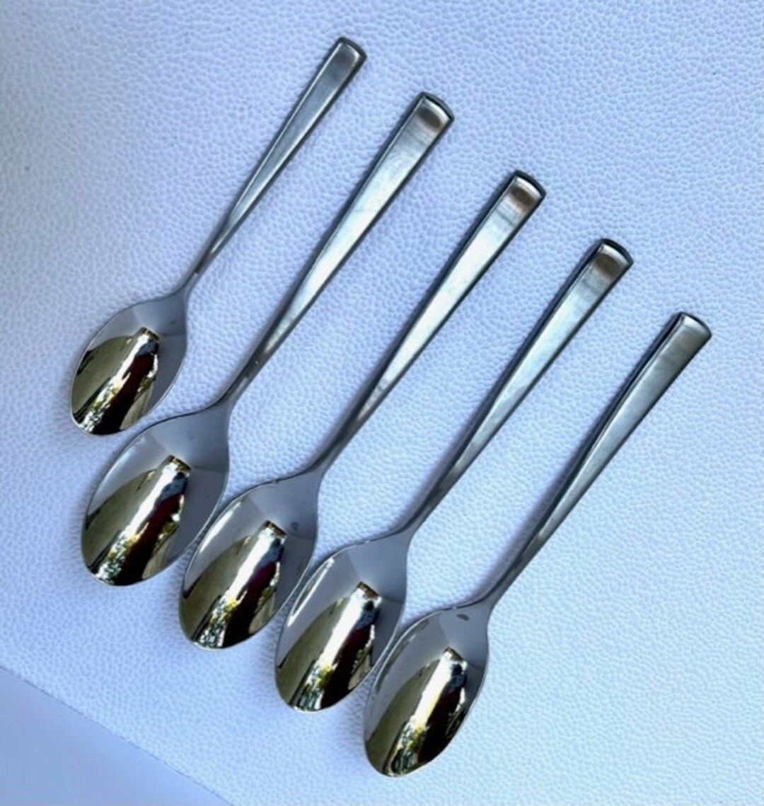 Rockford Mikasa, 5 Spoons, 4 Soup, 1 Teaspoon, Stainless Steel, Forged ...