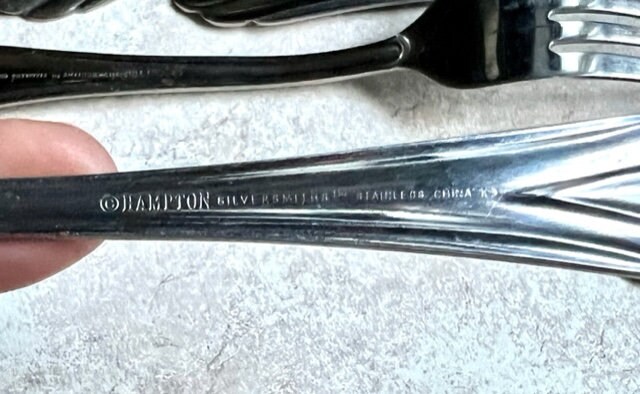 Hampton Silversmith Pattern ROSE Pattern HSVROS Made From - Etsy