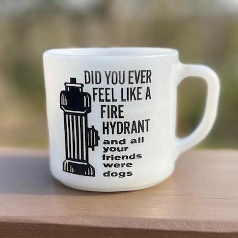 Federal Glass Mug - Etsy