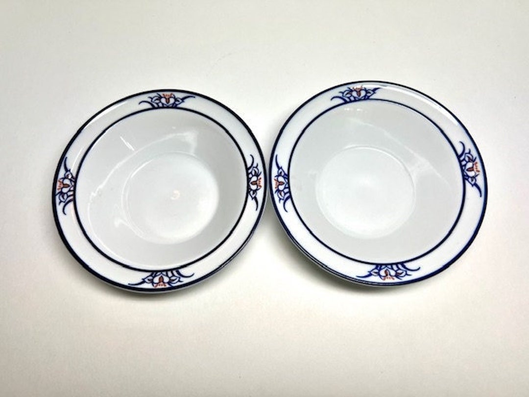 Splendor by Cellar Soup Bowls, Set of 2, Marked RH MACY & Co, Made in ...