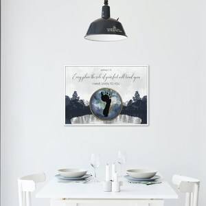 Sole of Your Foot Wall Art, Joshua 1:3, Israel Wall Art, Digital Wall ...