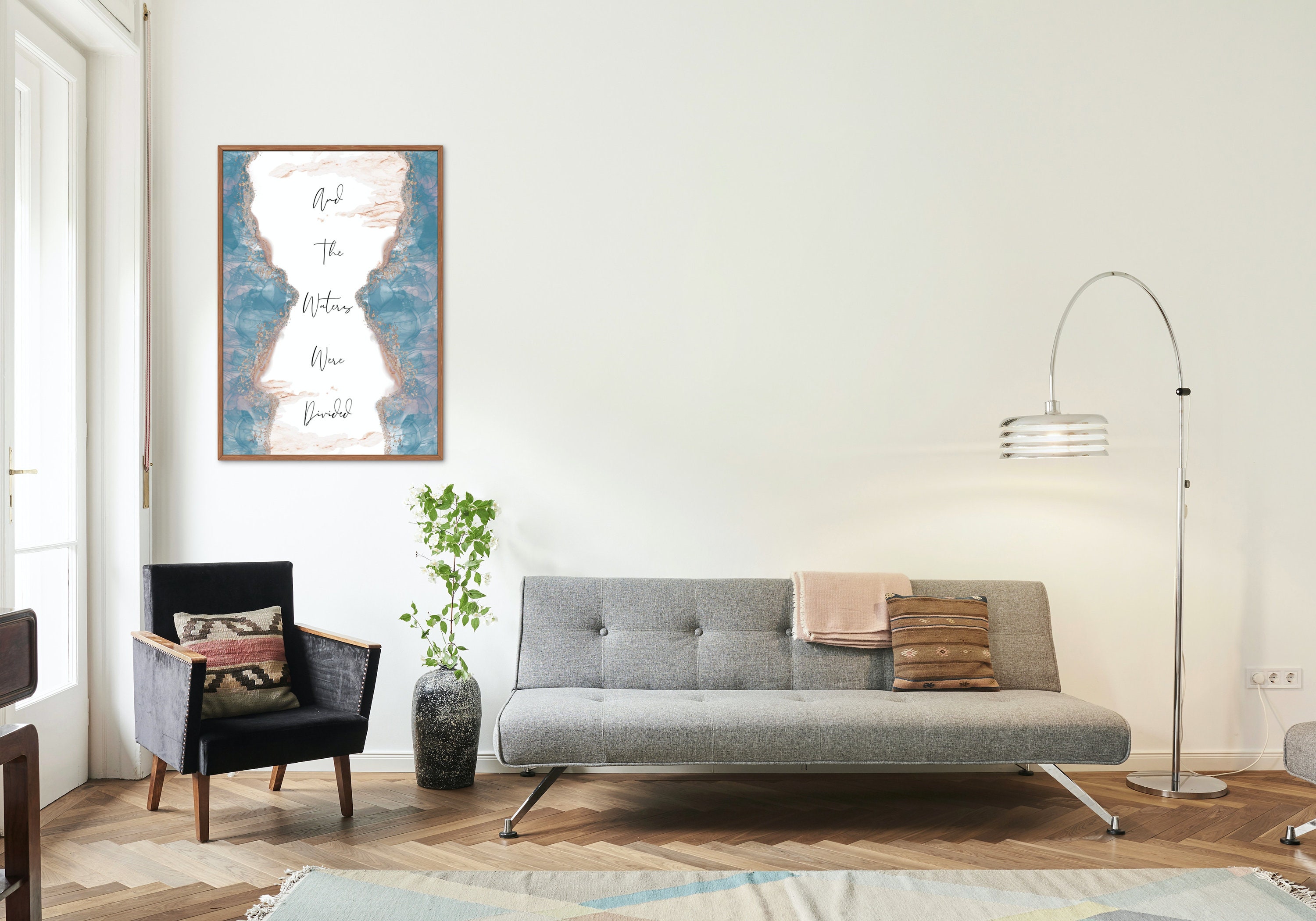 Waters Divided Wall Art, Moses Wall Art, Exodus Wall Art, Moshe Wall ...