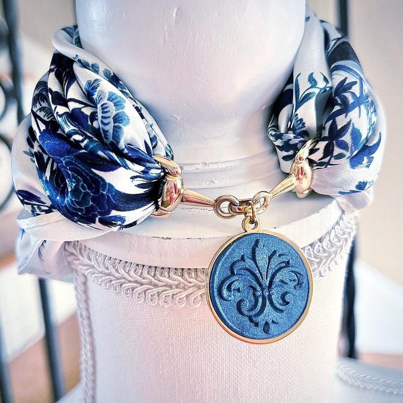 Scarf Jewelry - Etsy