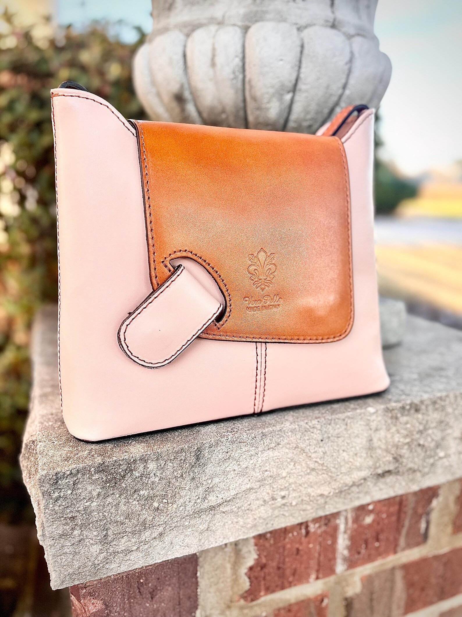 Genuine Italian Leather Handbag Made in Florence Italy, Florentine ...