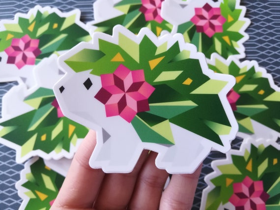 Shaymin Pokemon Die Cut Vinyl Sticker - Etsy