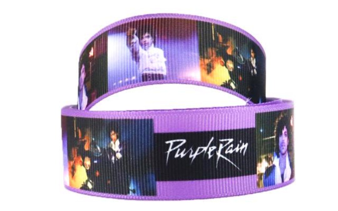 Purple Rain Ribbon 1" and 1.5" High Quality Grosgrain Ribbon by the ...
