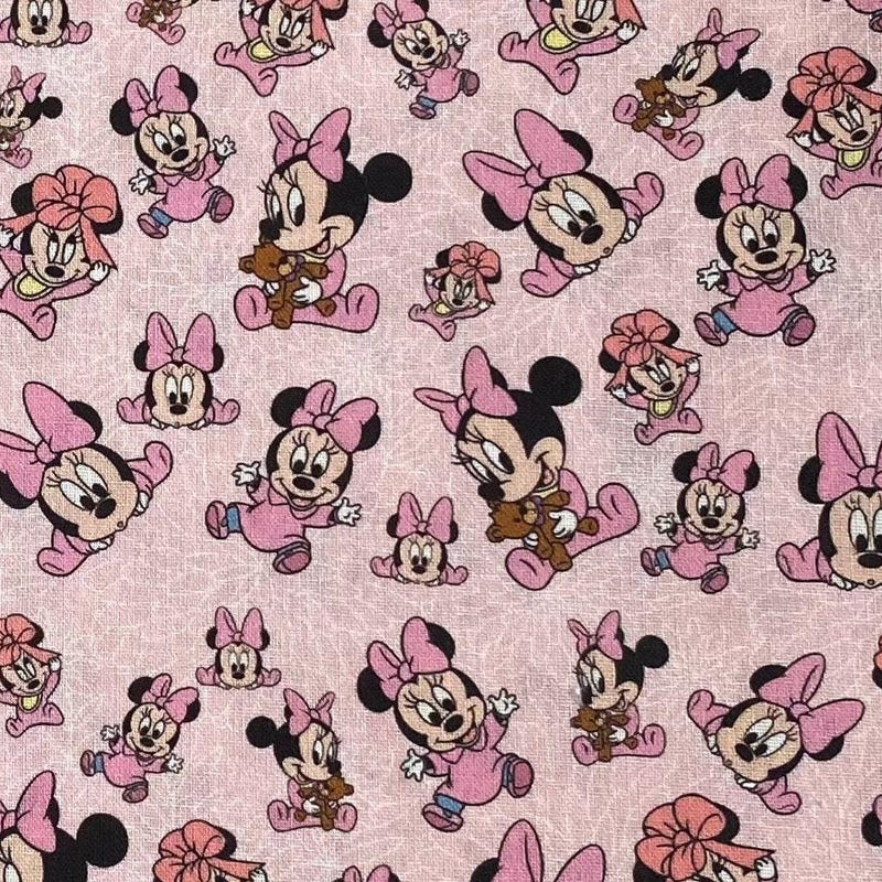 Minnie Mouse Pink Panel - Etsy