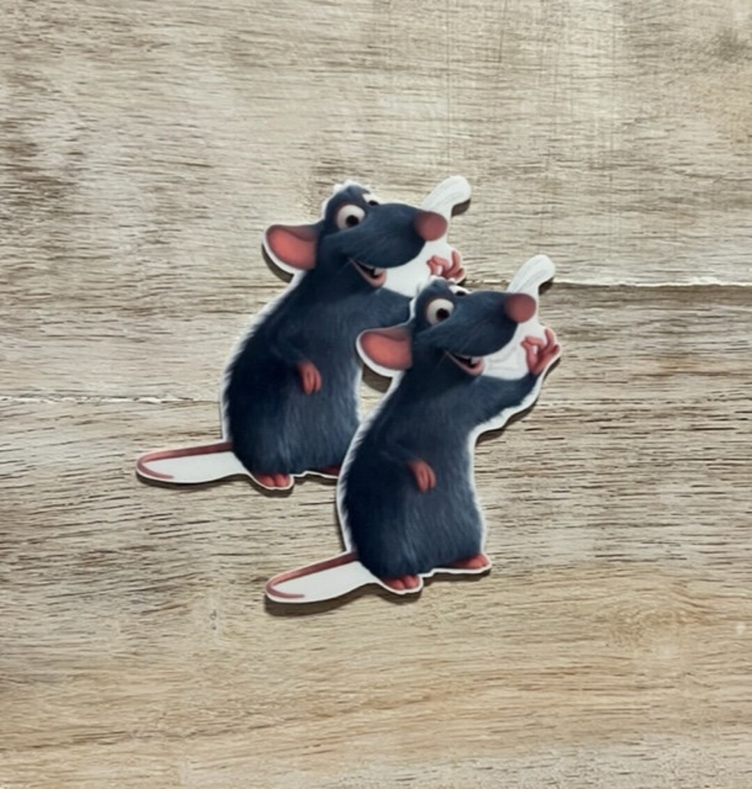 Disney Ratatouille Flat Back Planar Resin Remy Hair Bow Center ...