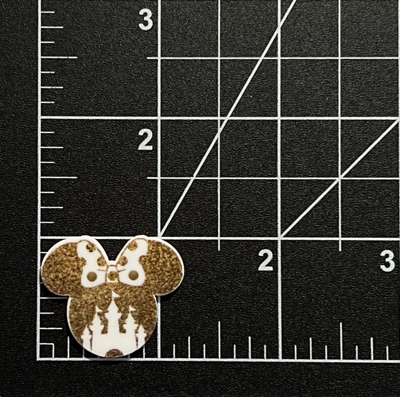 Complete Set of Disney Minnie Mouse Heads Flat Back Planar - Etsy