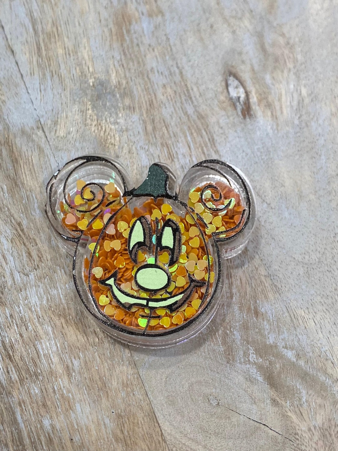 Disney Light up Mickey Pumpkin Shaker Resin | Mickey Mouse | Hair Bow ...