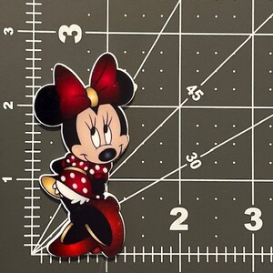 Complete Set of Disney Minnie Mouse Flat Back Planar Resin Hair Bow ...