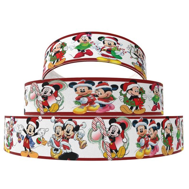 Fabric Mickey Bow - Etsy