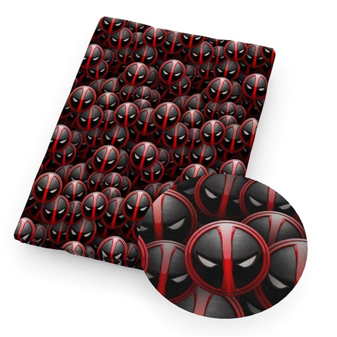 Deadpool Fabric | 100% Cotton Fabric | Fabric by the Yard | Marvel ...