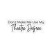 Because It is My Name, the Crucible Sticker / John Proctor Quote Decal ...