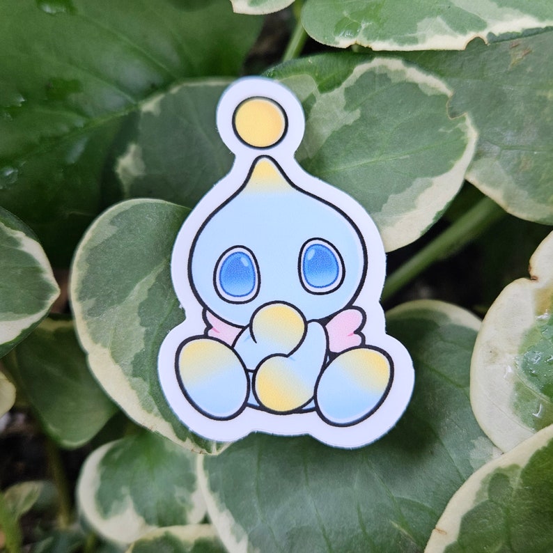 Chao Inspired Sticker Pack 3 Stickers Neutral Hero Dark - Etsy