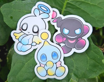 Chao Sticker Sheet Sonic Adventure - Etsy
