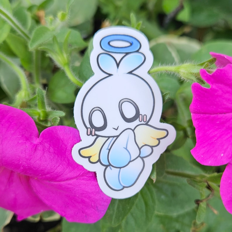 Chao Inspired Sticker Pack 3 Stickers Neutral Hero Dark - Etsy