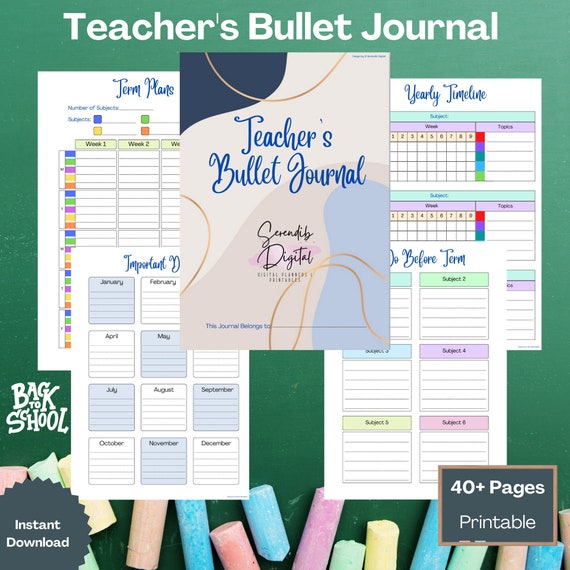 Lesson Plan Template for Teachers Bundle With Undated - Etsy