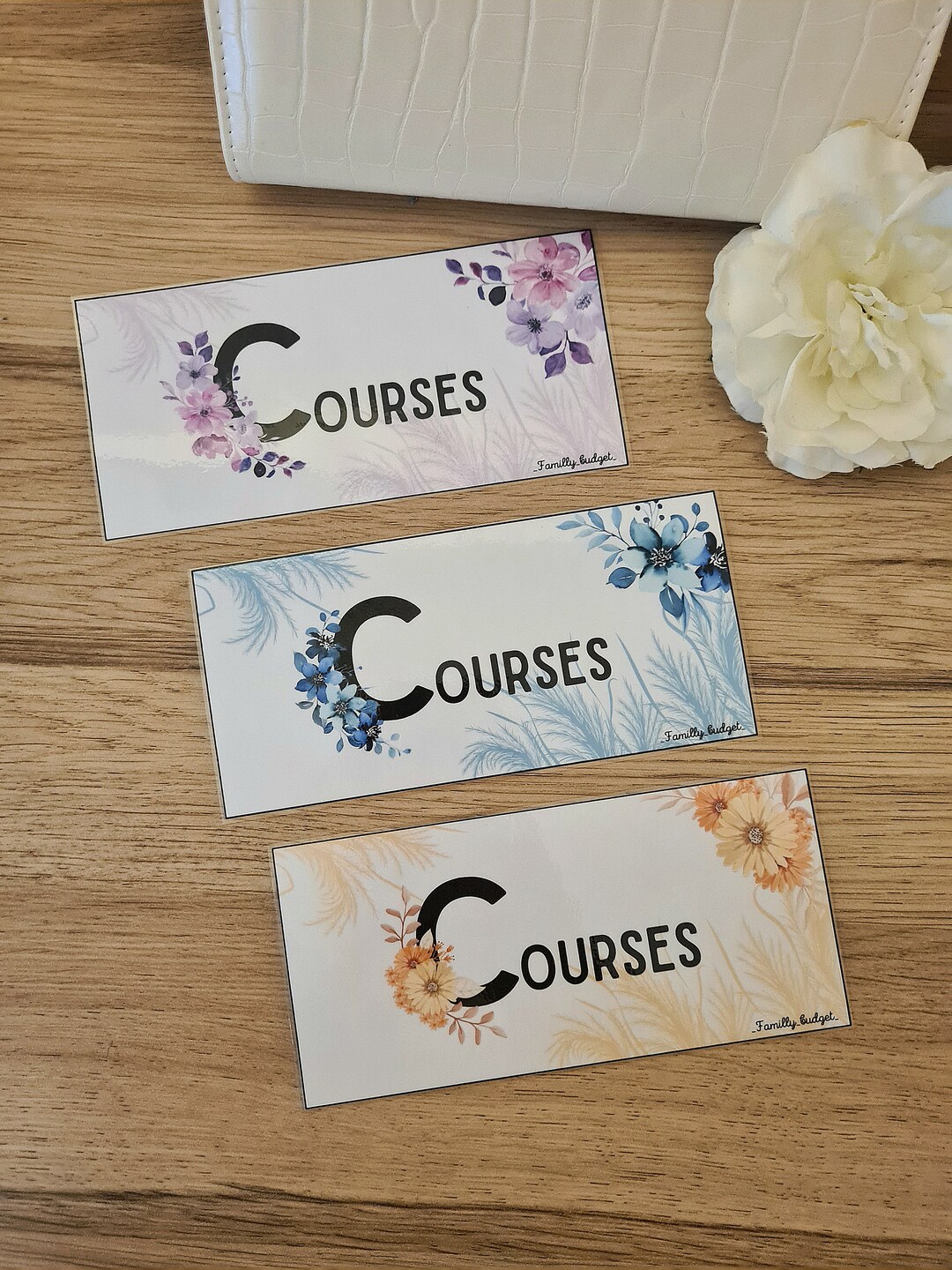 A6 Budget Planner Cover Page, to Slip Into a Zipped Envelope, Ideal for ...