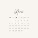 Printable Calendar 2023, Wall Calendar, Minimalist 2023, Monthly ...