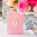Pink Acrylic Table Numbers Wedding Table Numbers Acrylic Table Numbers ...
