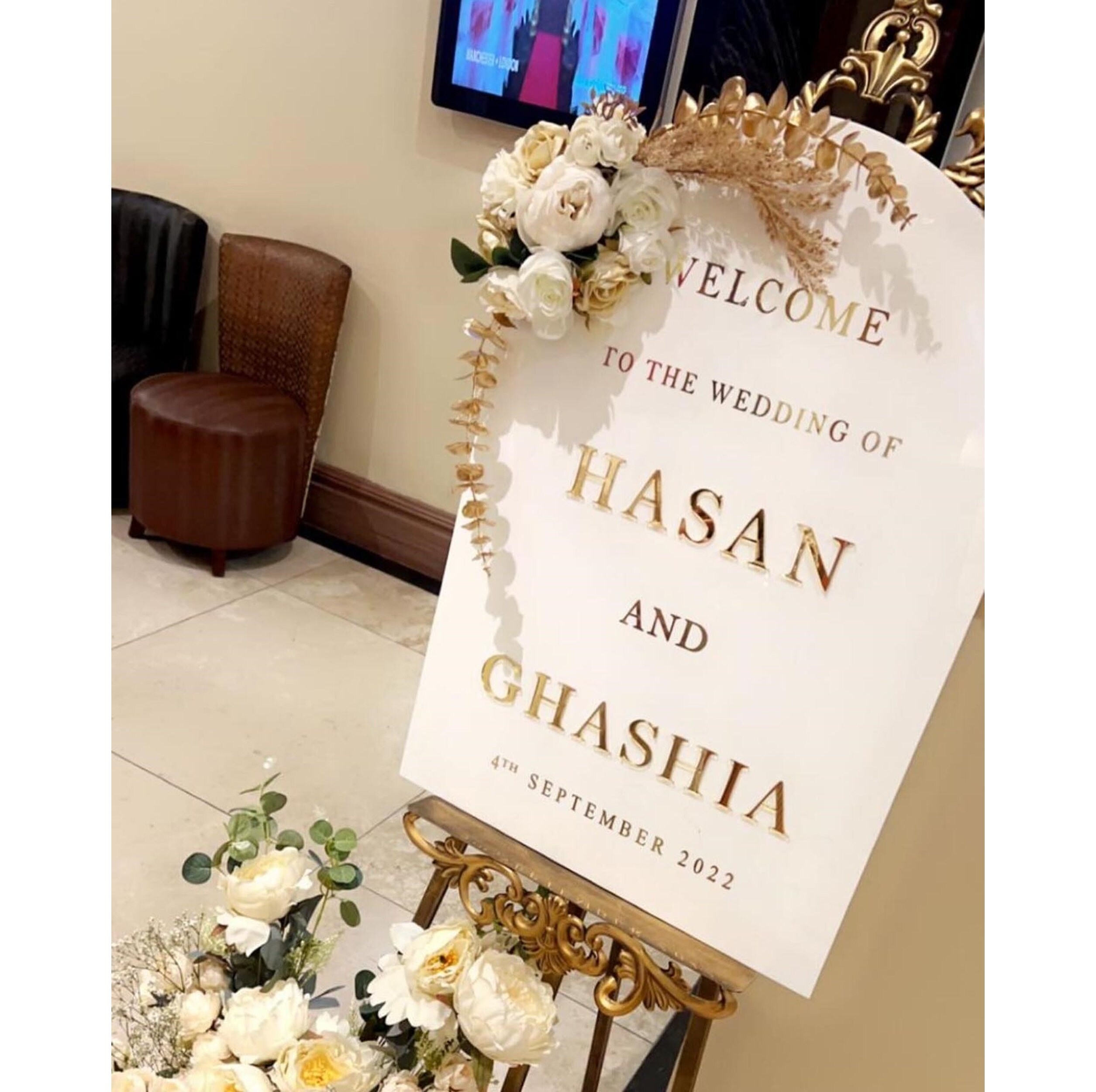 White Acrylic Welcome Wedding Sign Milky White Acrylic Sheet - Etsy