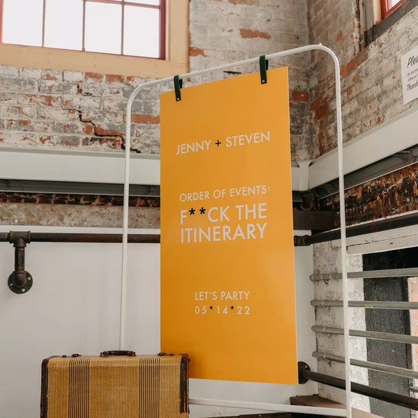 Modern Wedding Welcome Sign - Etsy