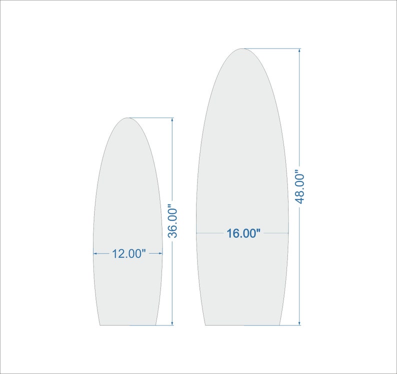 Clear Acrylic Surfboard Welcome Sign and Seating Chart Unique - Etsy