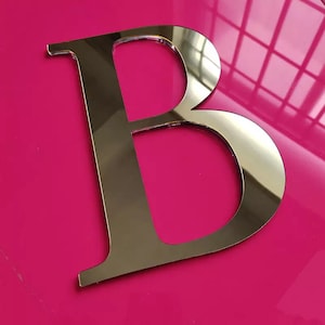 Acrylic Initial Letter for Wall Decoration, Chocolate Favors ...