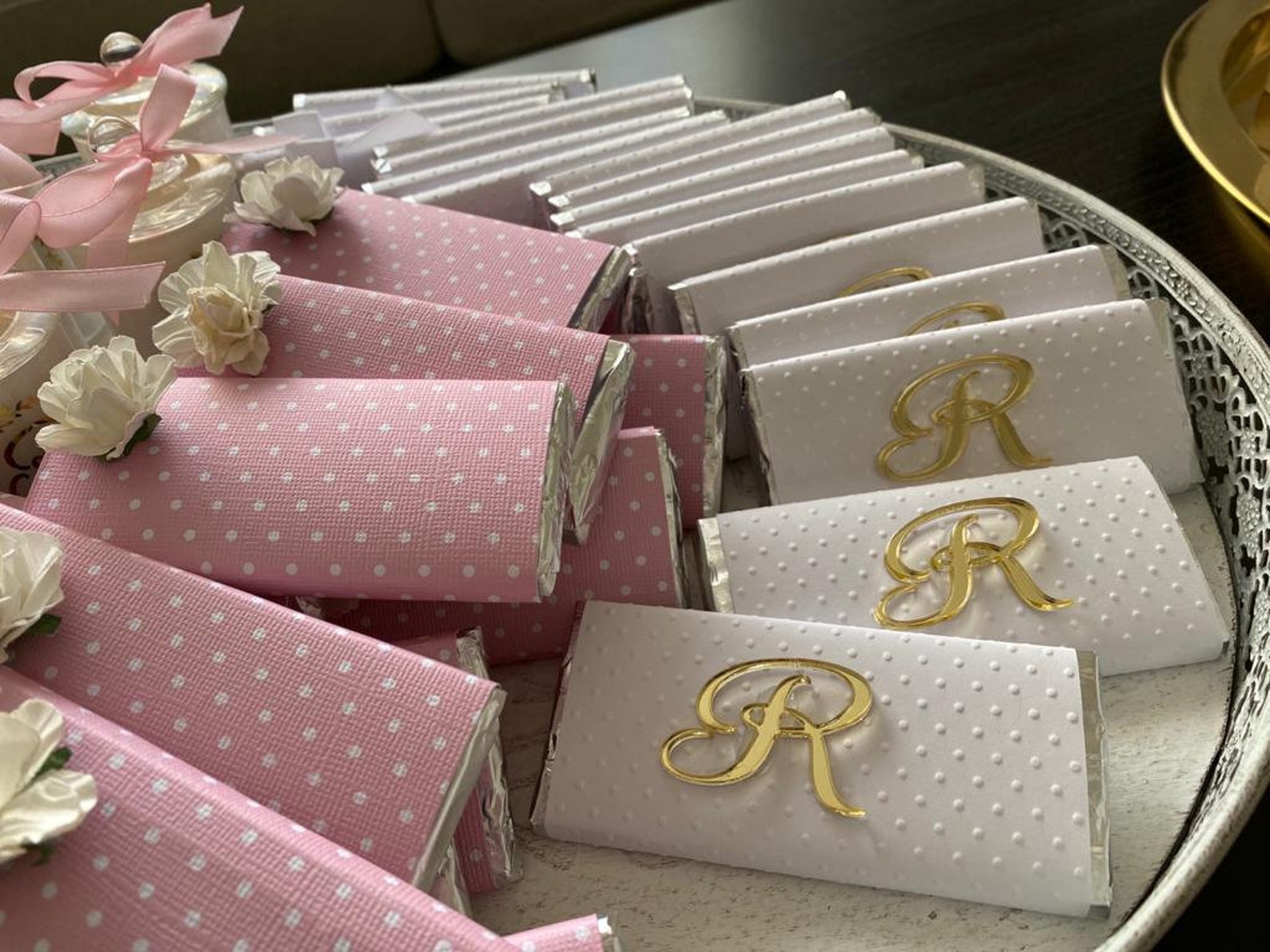 Personalized Gold Acrylic Letters, Acrylic Initial Letter for Wedding ...