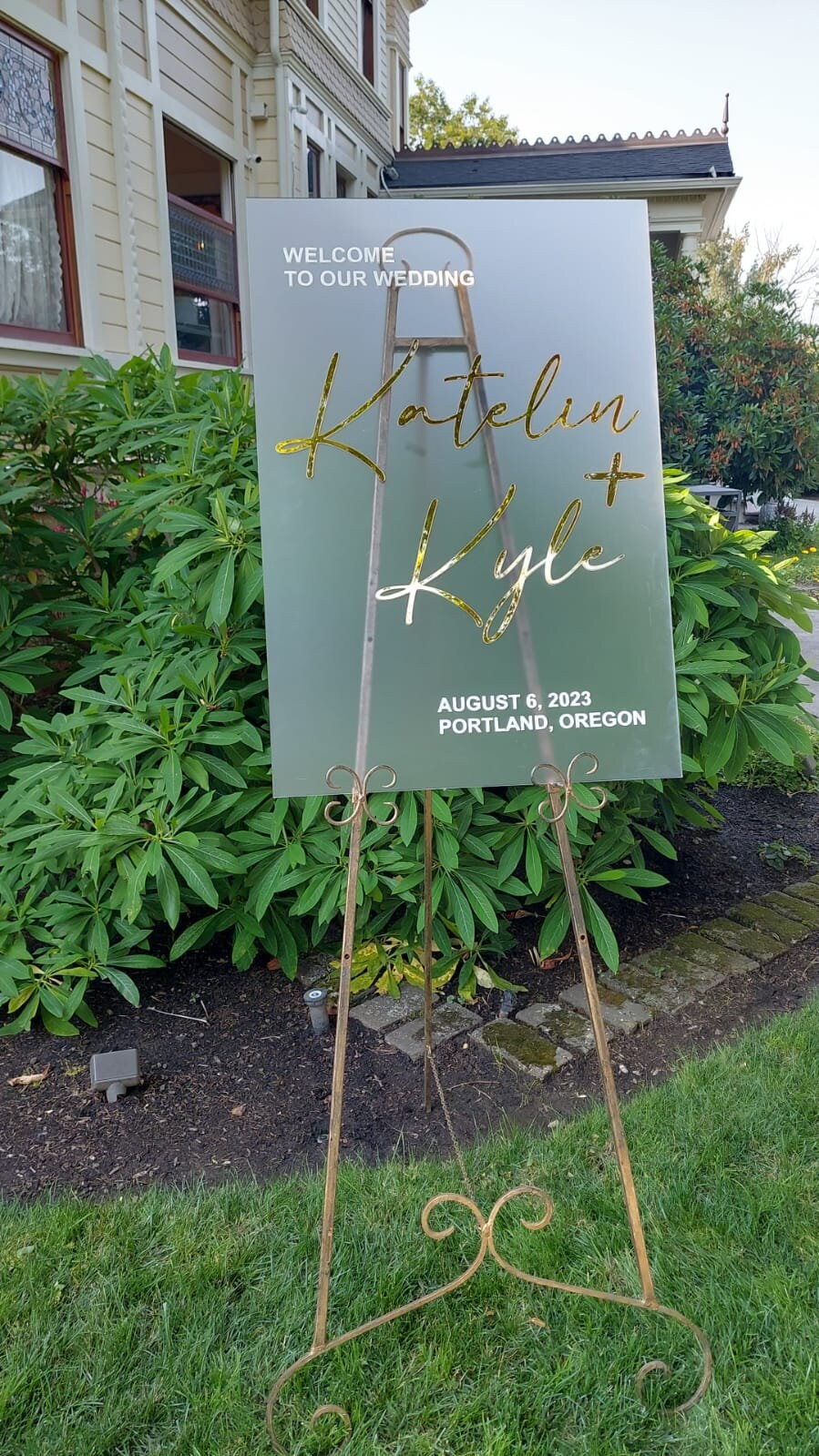 Wedding Welcome Sign Frosted Welcome Sign With 3d Letters - Etsy