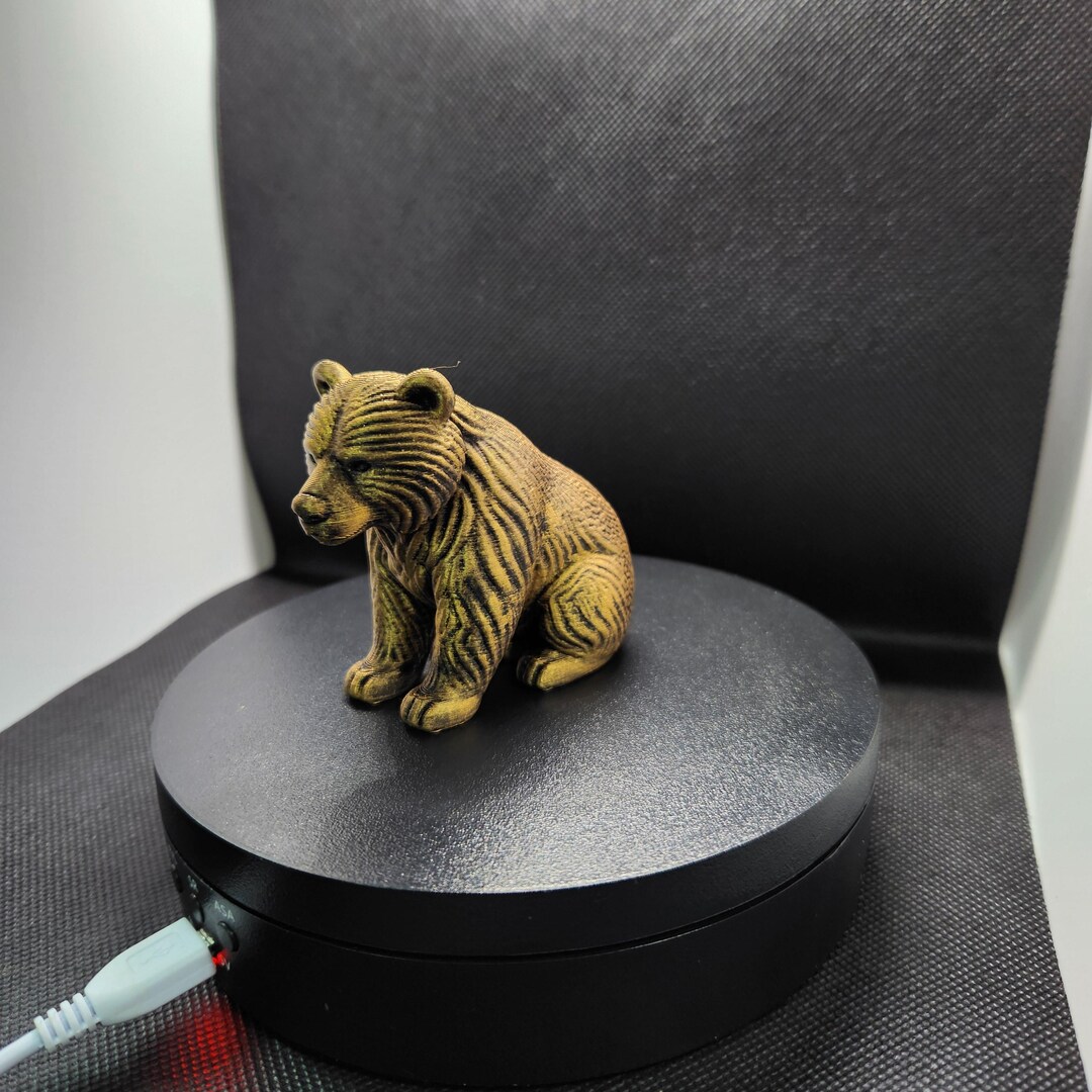 Bear - Handcrafted Bronze-burnished Bear - Etsy
