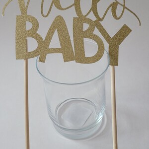 Hello Baby, Welcome Baby, Shower, Cake Topper - Etsy