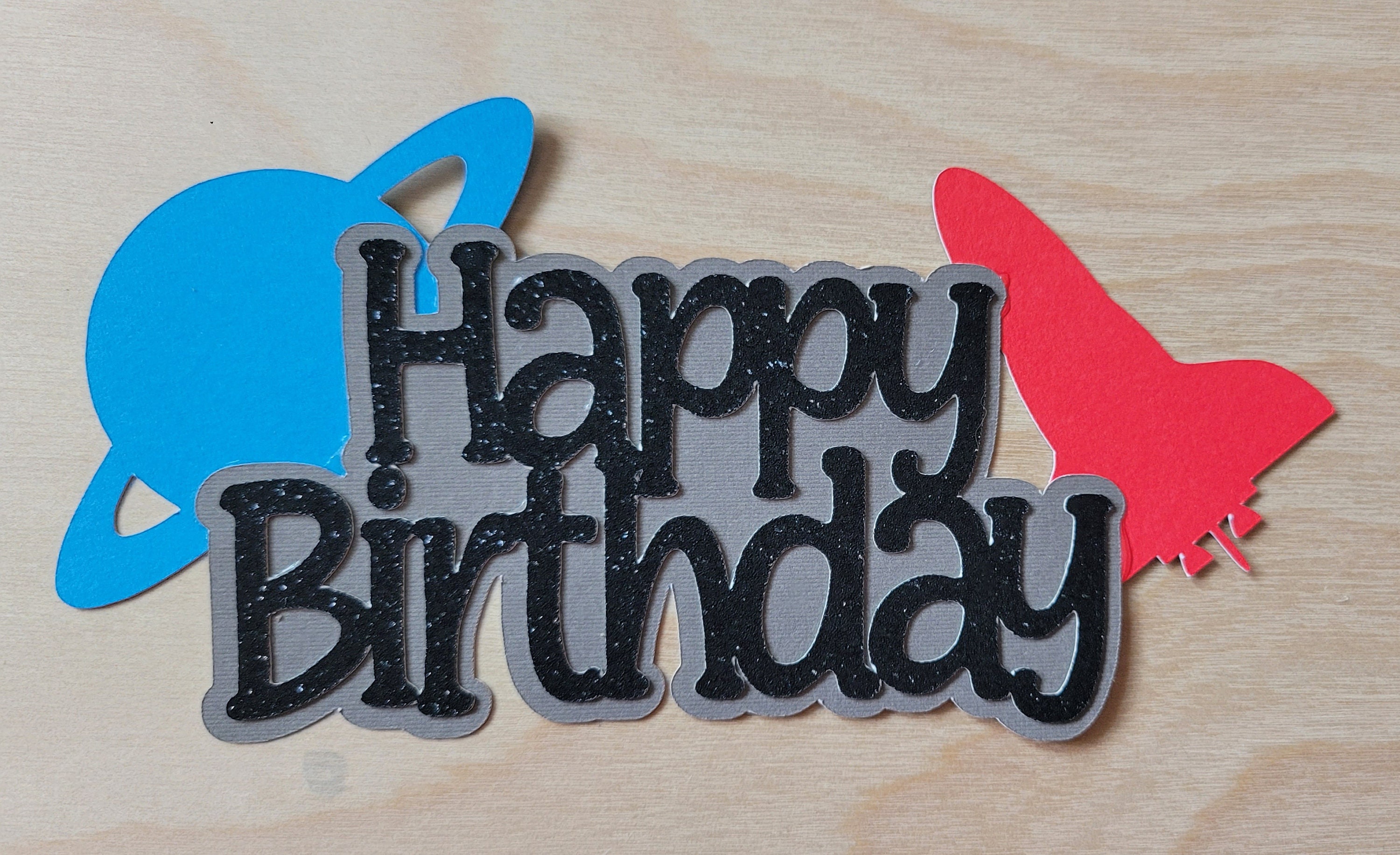 Solar Space Birthday Cake Topper - Etsy