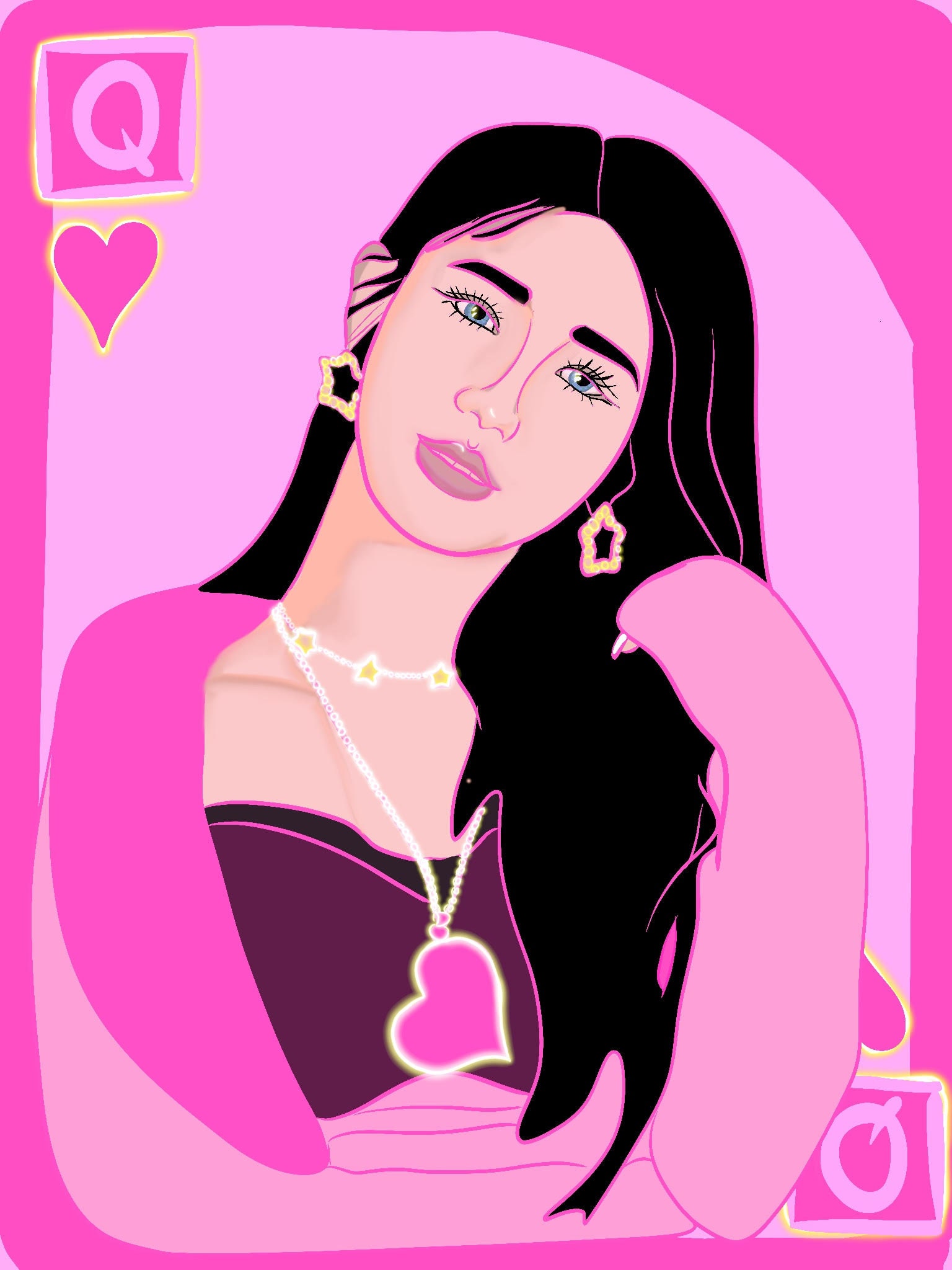 Queen Card gi-dle Digital Art Prints - Etsy