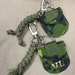 Camouflage Air Tag Holder Keychain Water Resistant Canadian Military ...