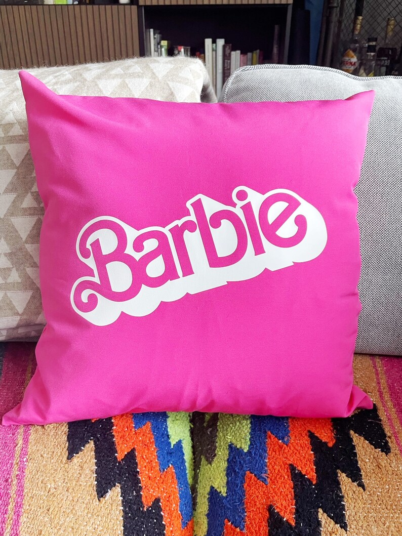 Fuschia Pink Barbie Indoor Outdoor Cushion Pillow Cover Throw - Etsy