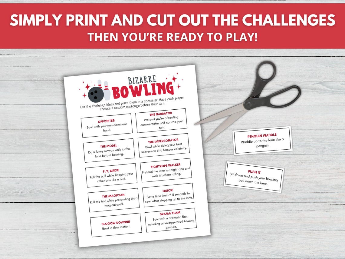 Bowling Challenge Game, Bizarre Bowling, 46 Funny Ways to Bowl, Bowling ...