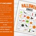 Halloween Bingo Cards, Halloween Party Game, Kids Halloween Activity ...