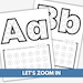 Dot Marker Letters Printable, Dab Marker Letter Activity, Dot Marker ...