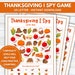 Thanksgiving I Spy, Thanksgiving Game Printable, Look and Find, Party ...